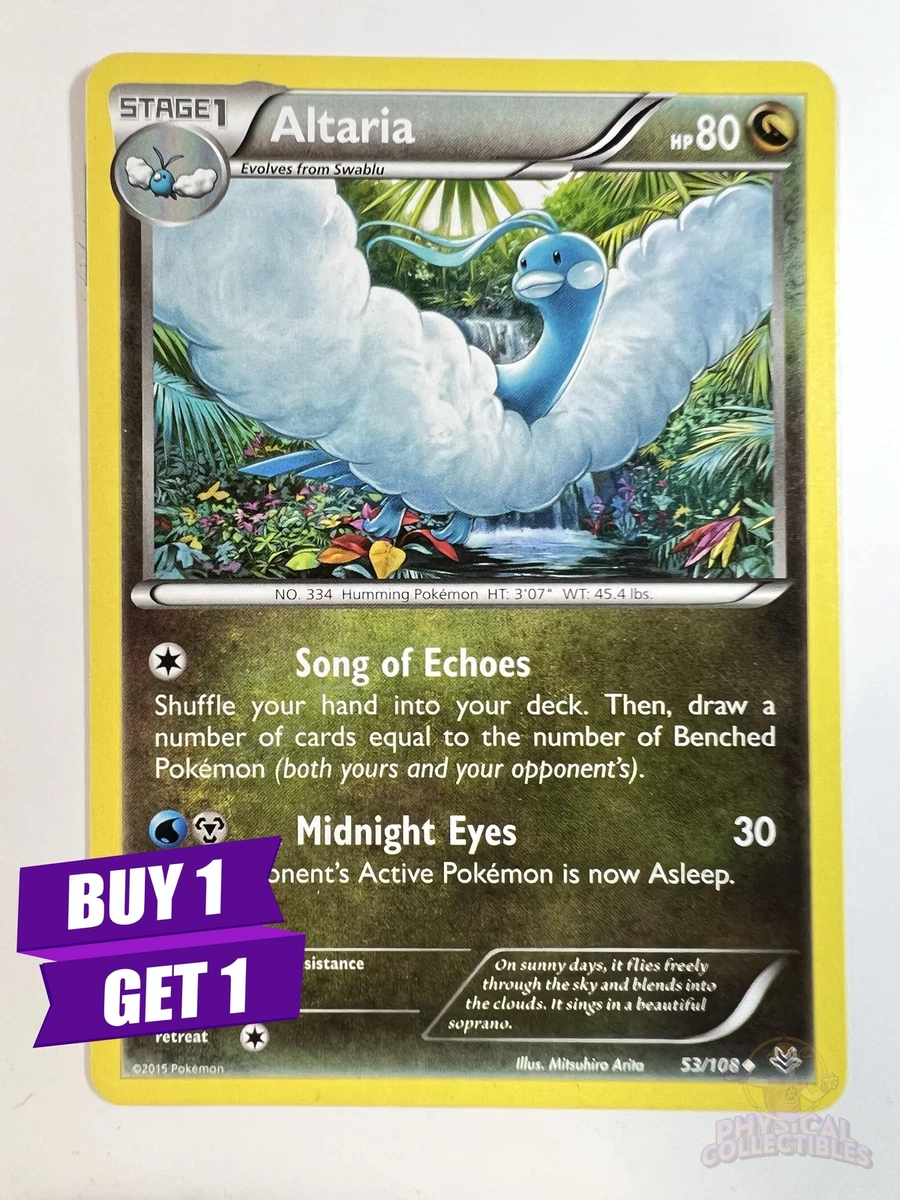 Altaria Evolution Chart