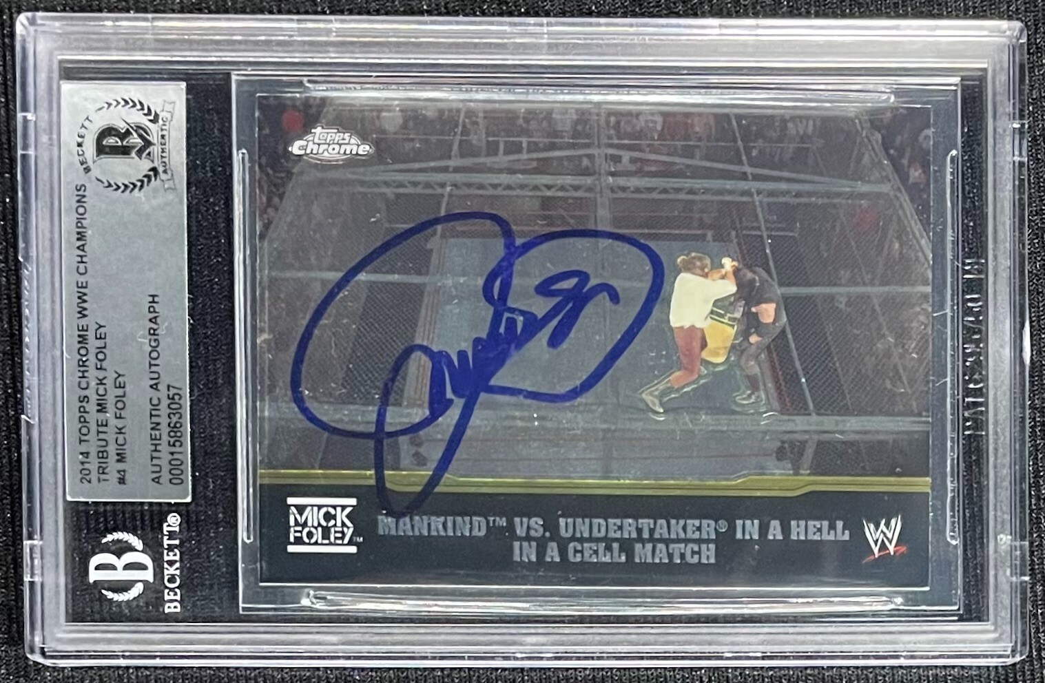 Mick Foley Autographed Memorabilia | Signed Photo, Jersey, Collectibles ...