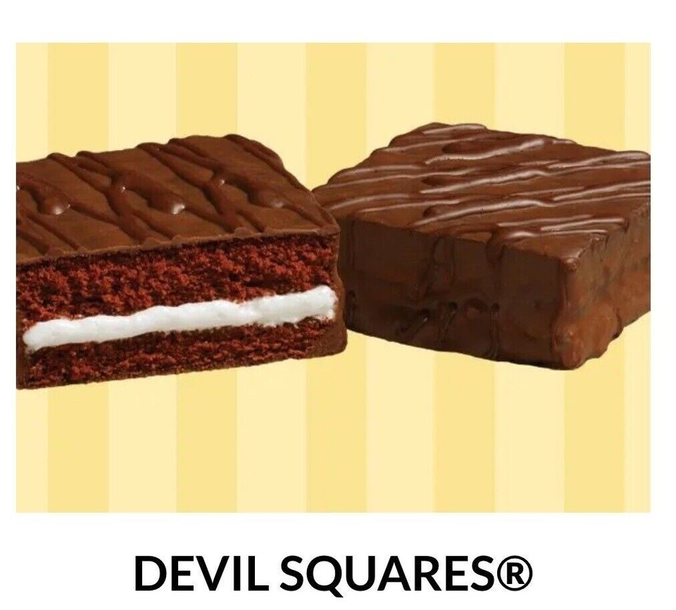 Little Debbie Devil Squares, 10 Ct, SAME DAY SHIPPING! | eBay