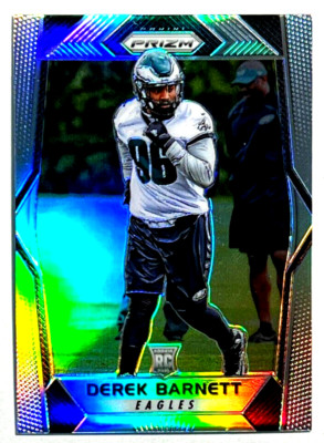 2017 Panini Prizm Football #292 Derek Barnett RC Rookie Silver Prizm | eBay