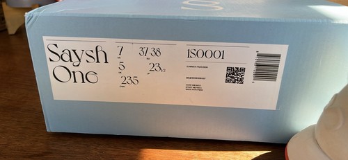 Saysh One Women's White Blue Lightweight Allyson Felix Shoes Sneakers ...