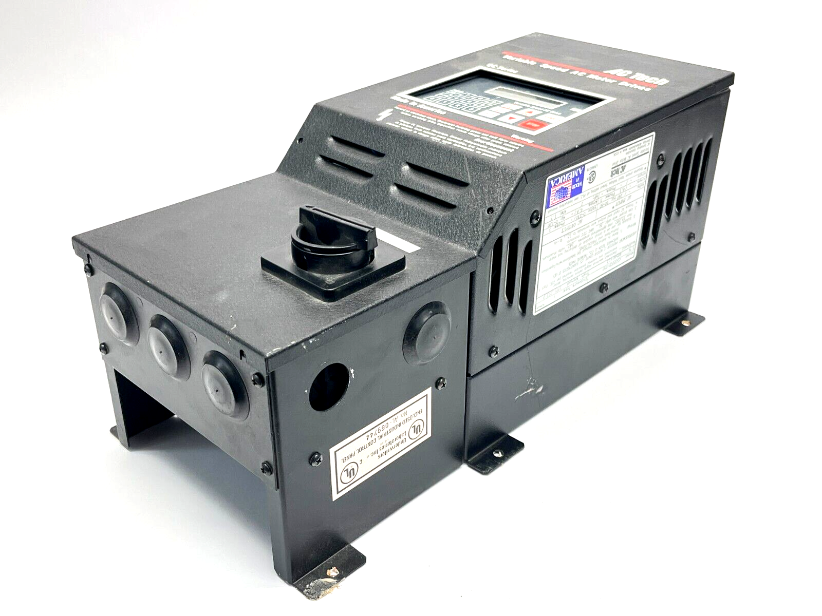 AC Tech Q32002B-950 Variable Speed AC Motor Drive 2HP 6.8A 230V 3 Phase ...