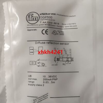New IFM OGP500 Sensor OGP500 Free Shipping | eBay
