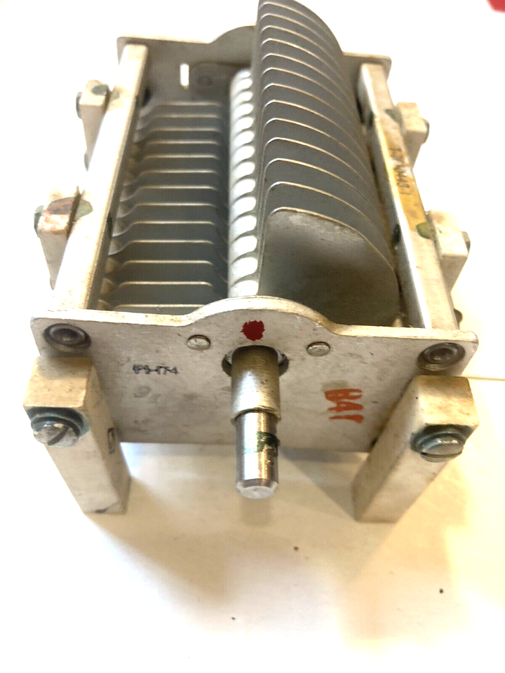 LARGE HAMMARLUND HAM RADIO AIR VARIABLE TUNER CONDENSER FOR HAM RADIO ...