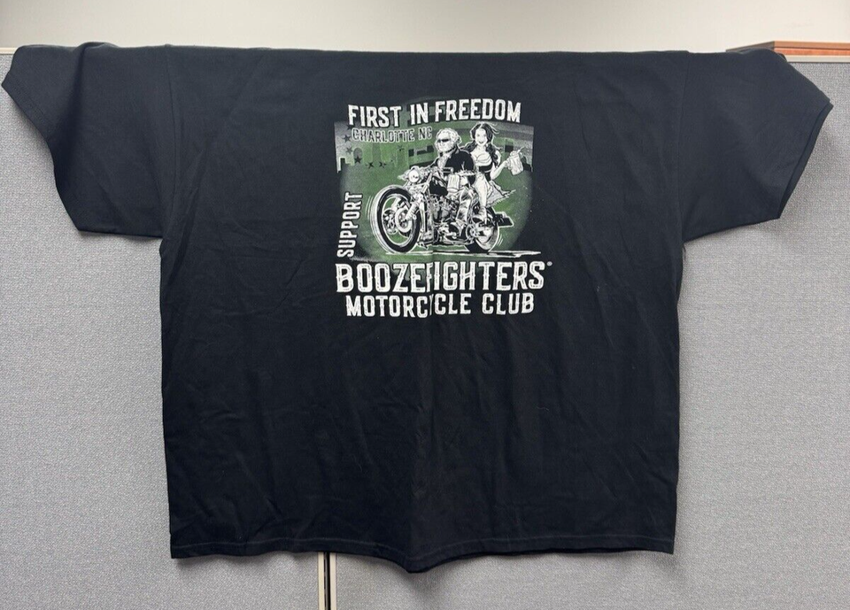 Boozefighters Motorcycle Club Support shirt Charlotte, NC | eBay
