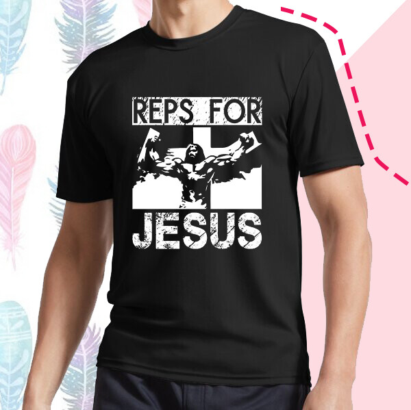 Reps For Jesus Active T-Shirt | eBay