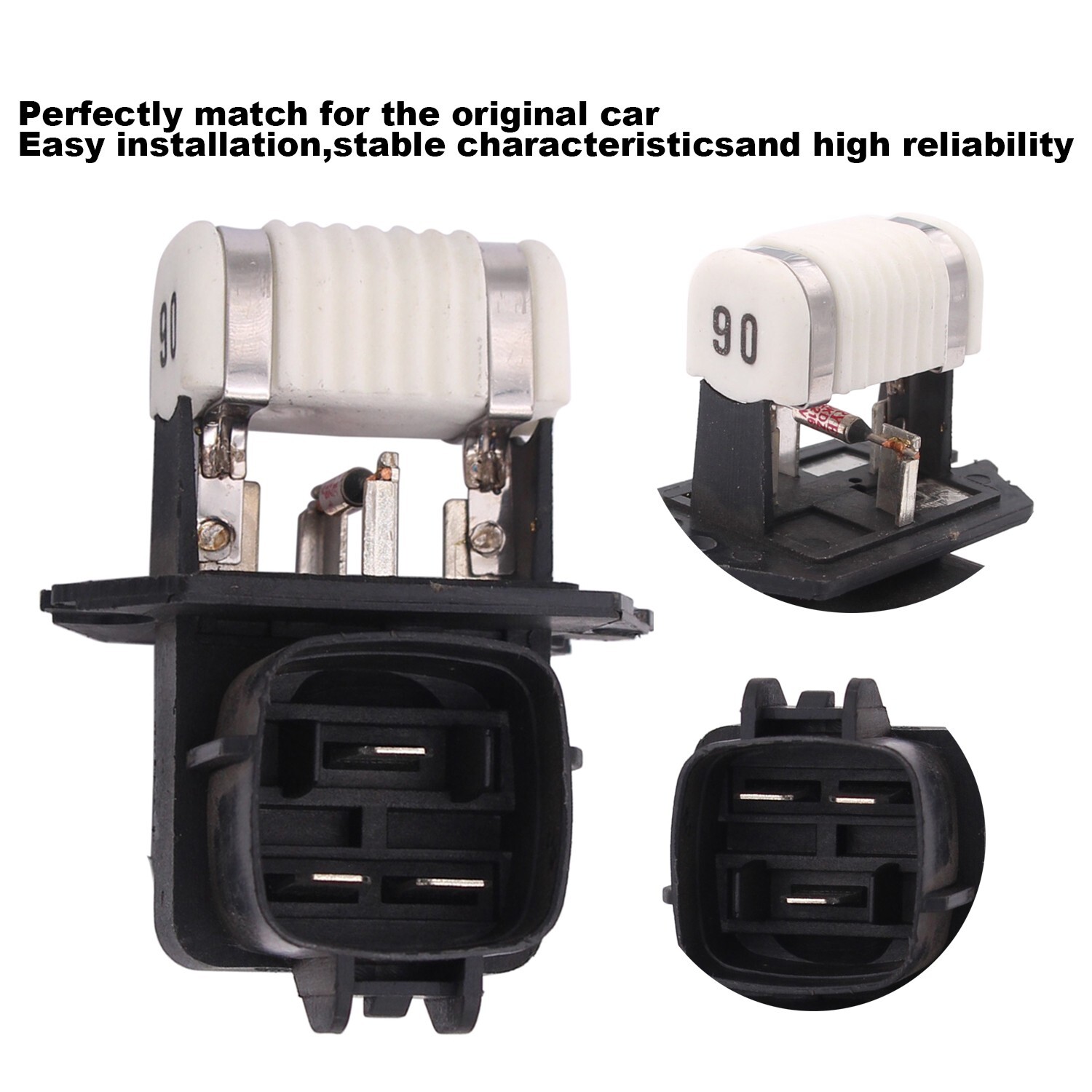 Turbo Engine Cooling Fan Resistor For 2010-2013 Hyundai Kia Optima ...