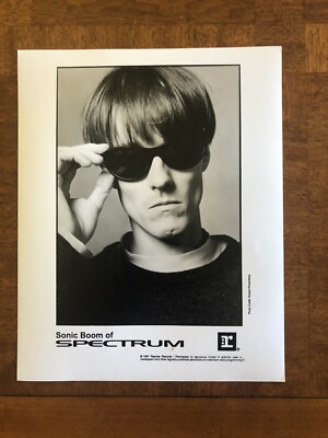 Peter Kember aka Sonic Boom of Spectrum Music Group 8X10 Vintage PRESS ...
