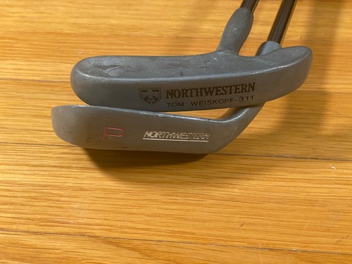Lot 2 Northwestern Right-Handed Golf Clubs Putter and Pitching Wedge | eBay