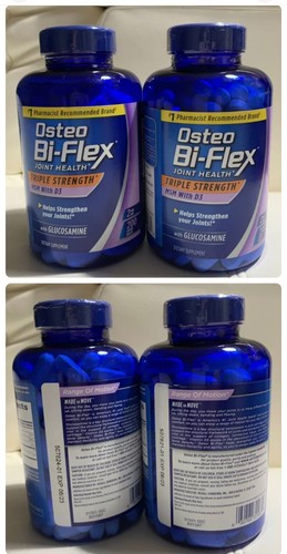 2 X Osteo Bioflex Triple Strength 1,500mg Glucosamine HCl Tablets, 200 ...