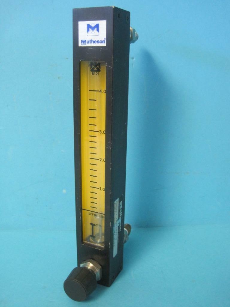 Matheson High Flow Capacity Flowmeter FM-1127 Series S-V p/n B1-NI701 ...