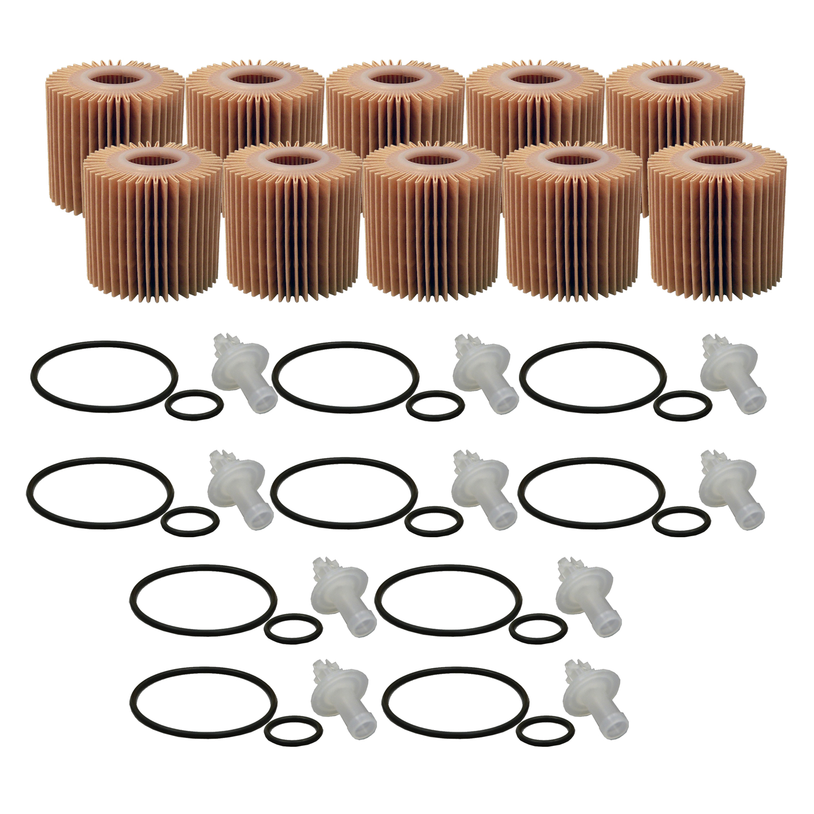 Wix Set of 10 Engine Motor Oil Filters For Lexus Scion Toyota | eBay