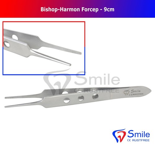 Bishop-Harmon Dressing Forcep 9 cm Fine Science Ophthalmic Surgical ...