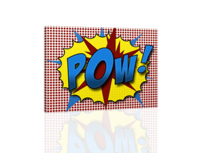 Pow Pop Art - CANVAS OR PRINT WALL ART | eBay