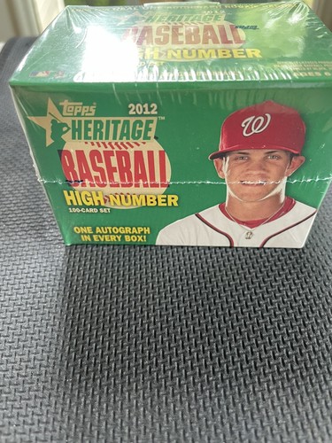 2012 Topps Heritage Baseball High Number Set Limited Edition Factory ...