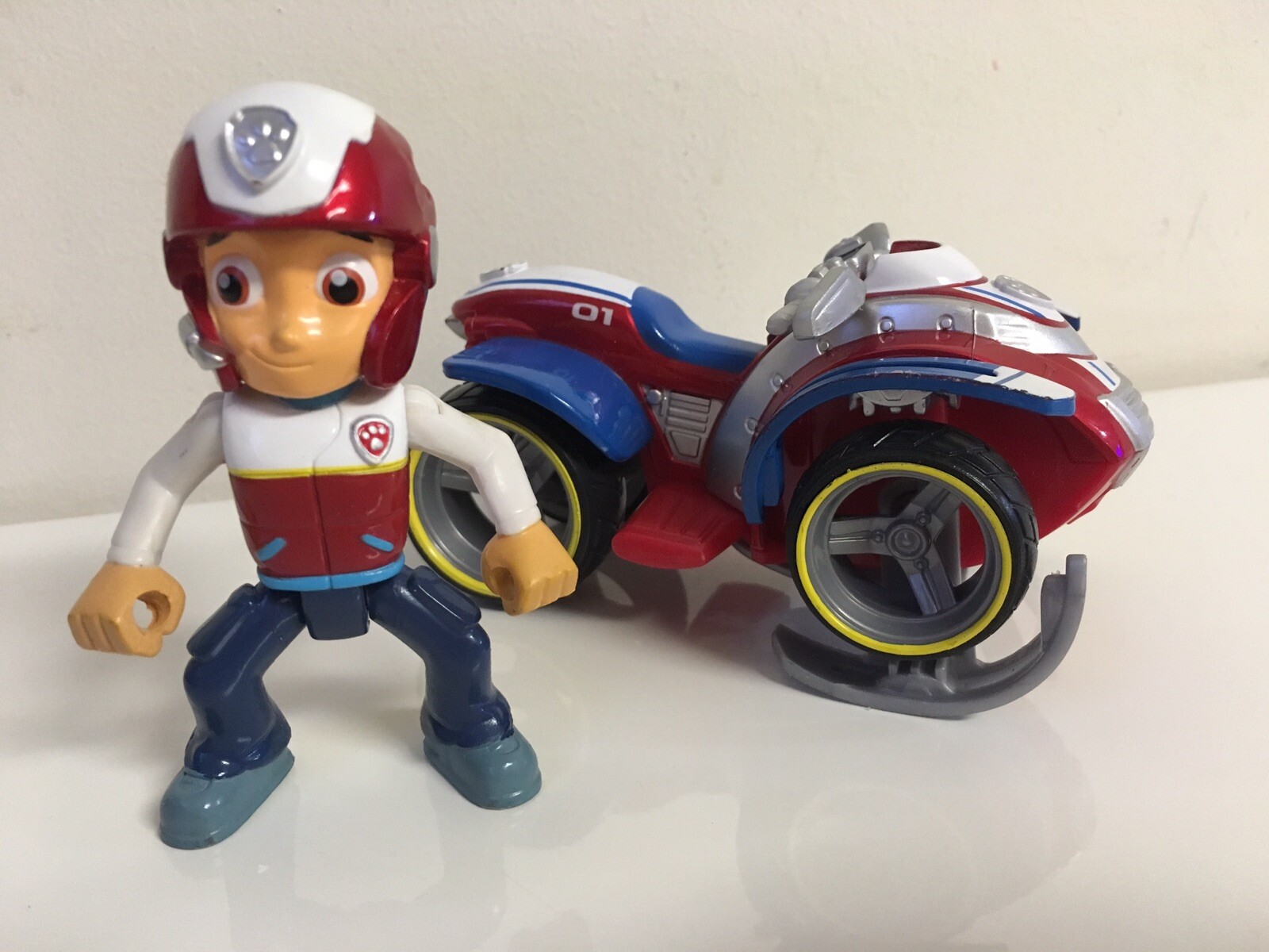 Nickelodeon, Paw Patrol - Ryder Metallic Snowmobile Winter Rescue Rare ...