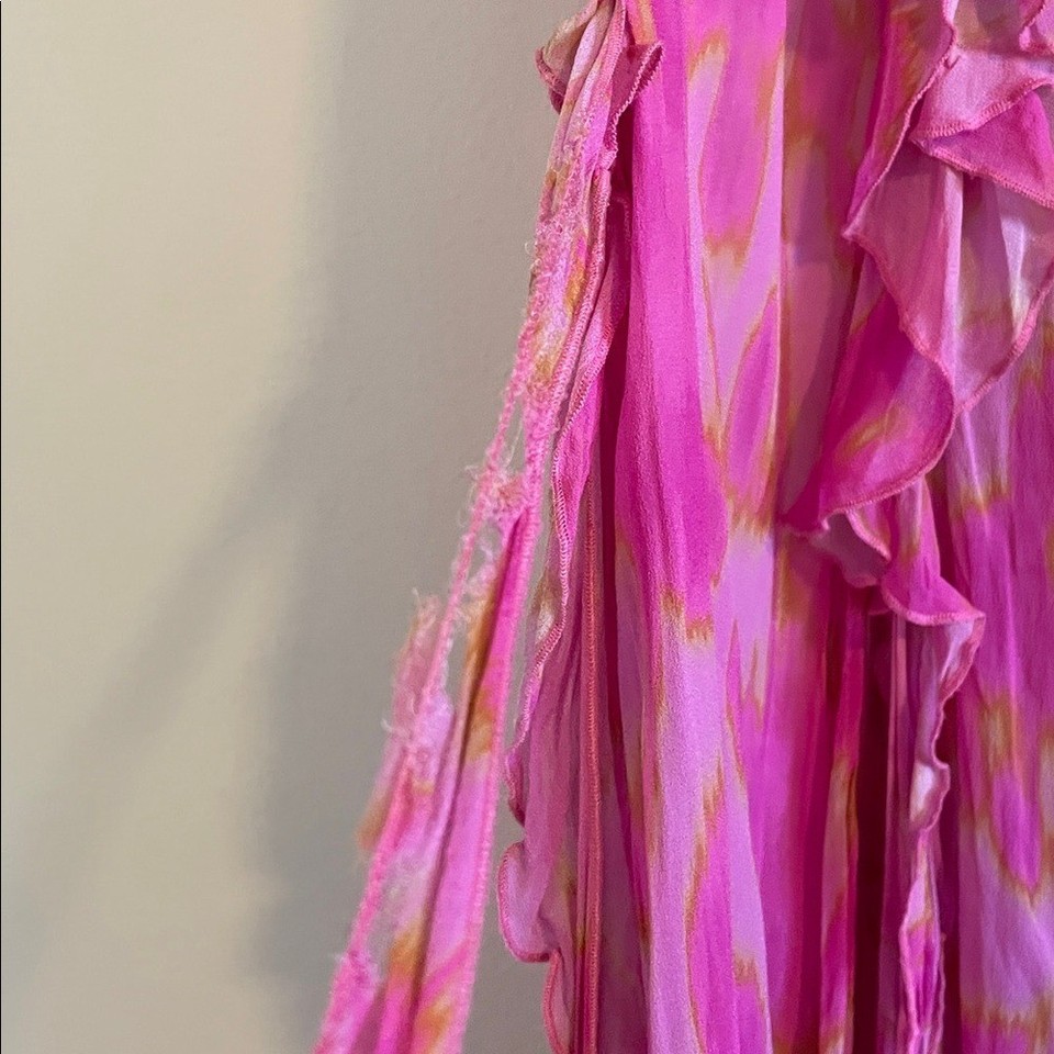 The Wolf Gang Rhapsody Maxi Skirt Women's Size Small Candy Haze Pink | eBay