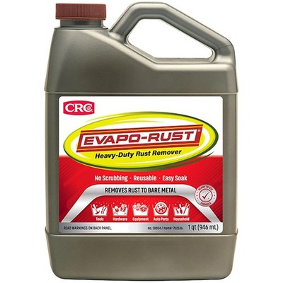 CRC Evapo-Rust 32 oz - Heavy-Duty, Water-Based Rust Remover for Metal ...