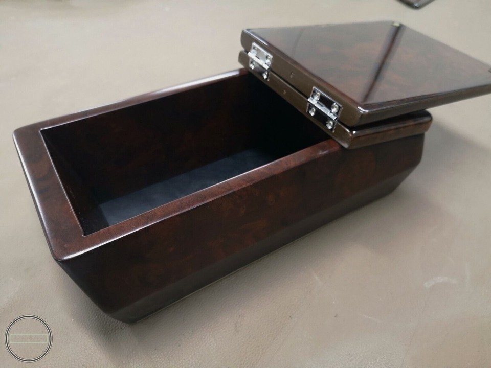 Mercedes r107 wood box cassette burled walnut Mercedes Sl | eBay UK