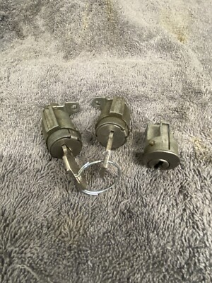 1961 1962 Chrysler/Dodge 3pc Lockset Door Locks Ignition Lock Cylinder ...