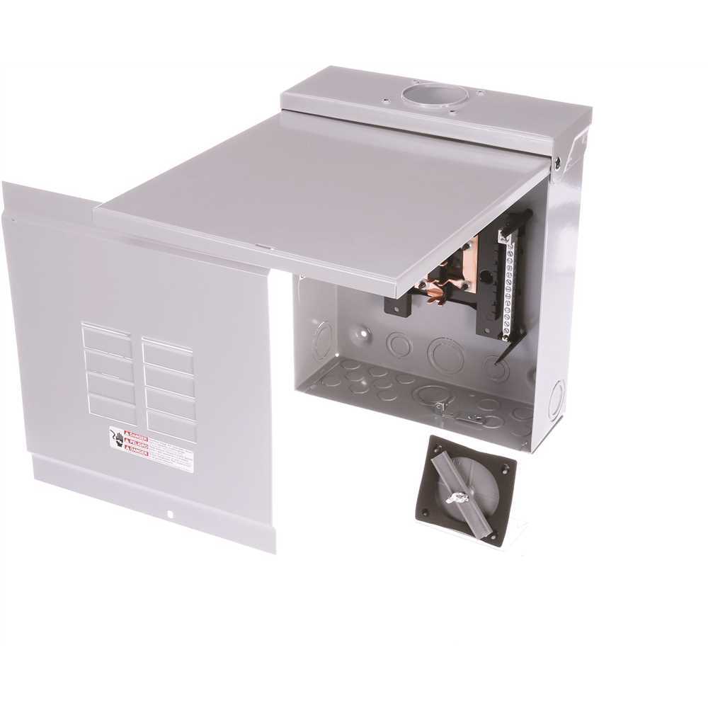 Murray EQ Load Center, 125 A, 8 -Space, 16 -Circuit, Main Lug, NEMA 3R ...