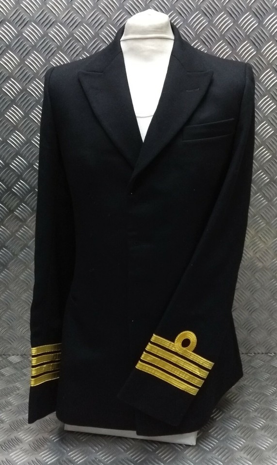 No1B Captain Rank CPT Barathea Dress Uniform Jacket British Royal Navy ...