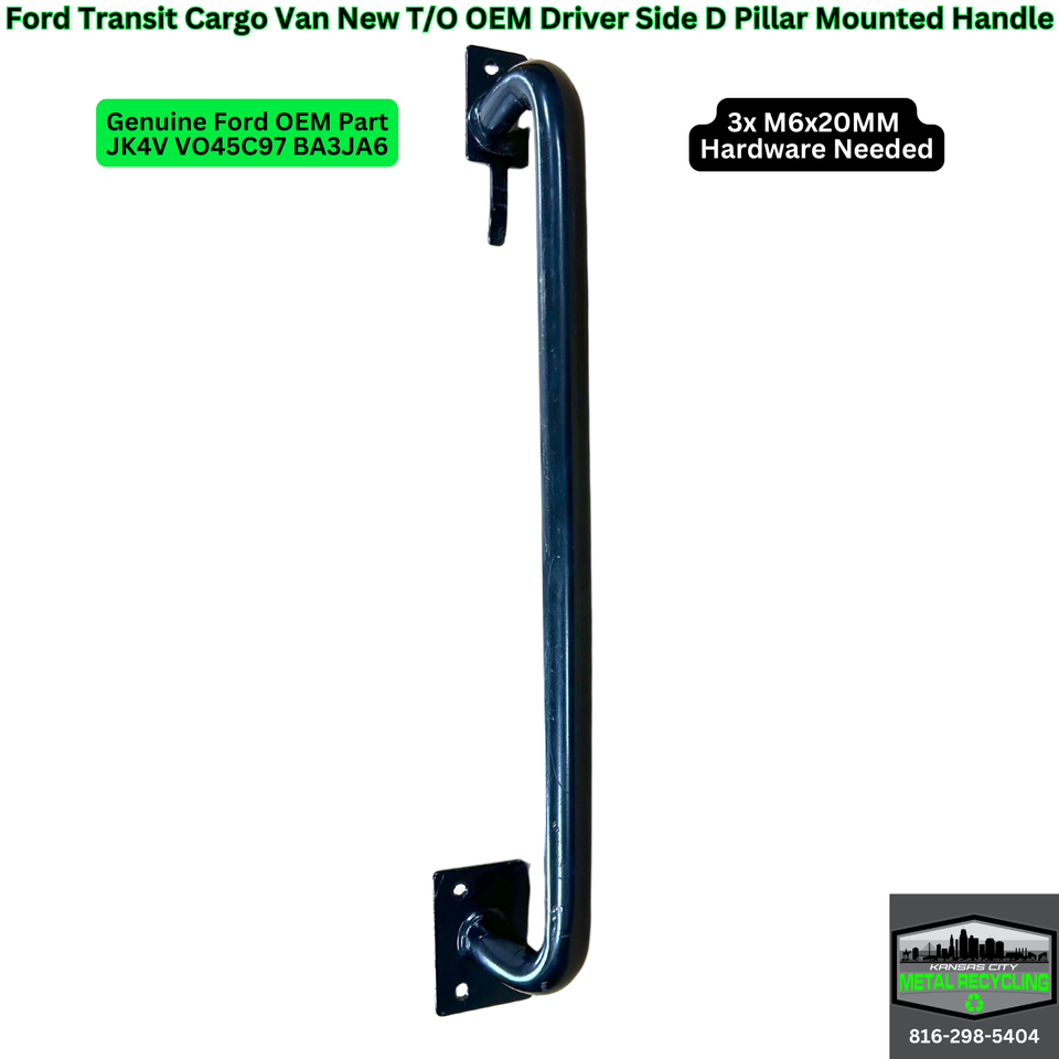 Ford Transit OEM Rear (D Pillar) Interior Grab Bar/Assist Handle Driver ...