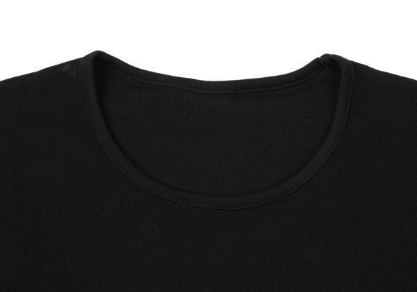 Yohji Yamamoto FEMME Side Tag Design T-shirt Size S-M(K Yohji Yamamoto FEMME Side Tag Design T-shirt Size S-M(K