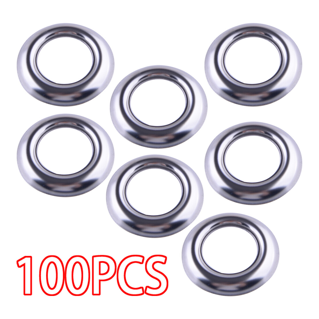 100x Round Trim Ring Bezel Cover For 3/4" LED Clearance Marker Lights ...