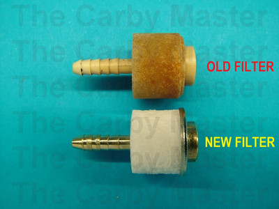 Ryobi Style Porex Fuel Filter OD4mm Fitting Fit Ryobi, Bolen, MTD, Atom ...