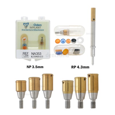 Dental Core Tool For Nobel NP/RP Conical Attachment Abutment Lab Male ...