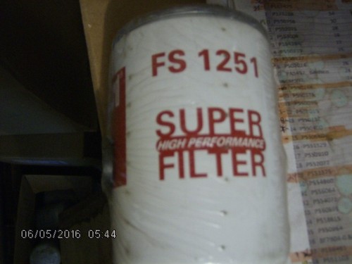 FLEETGUARD fuel filter FS1251 550248 CUMMINS 3286503 | eBay