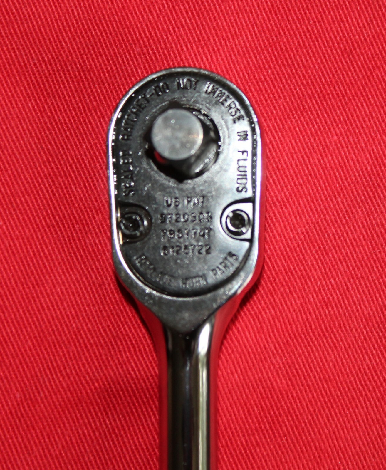 Snap-on 3/8 Drive 80 Tooth Long Handle Soft Grip Ratchet Head FHL80 for ...