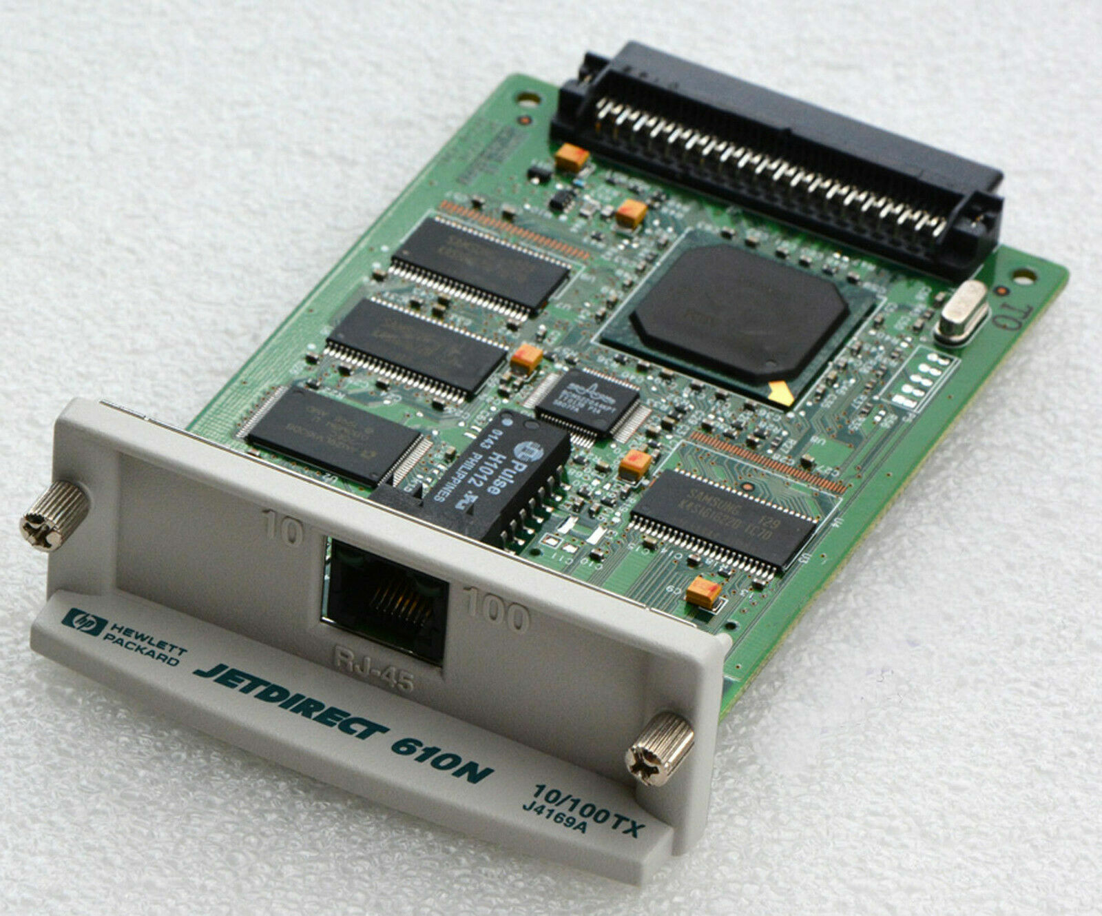 HP JetDirect 610N Internal Ethernet Interface 10/100 Print Server ...