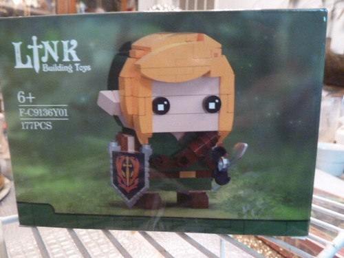 sealed NIB ages 6+ ZELDA L🗡NK (LINK) building toy | eBay