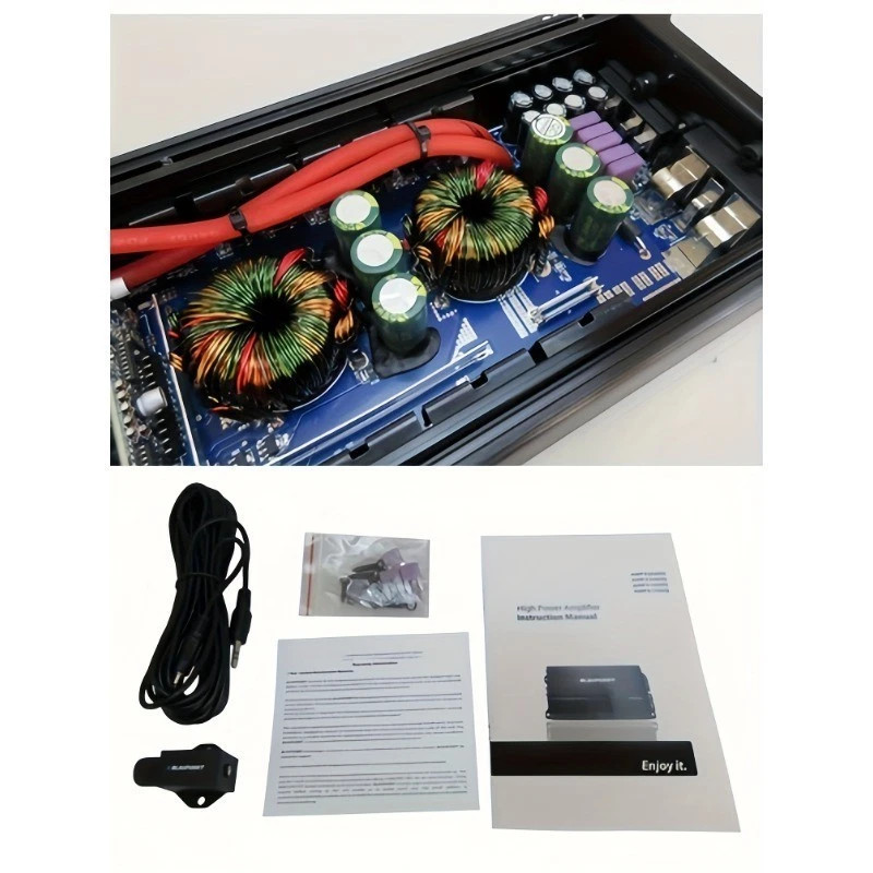 Monoblock 5000WMAX Amp Class D 1OHM Amp Car Audio Stereo Amplifier Car ...