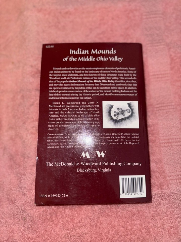 INDIAN MOUNDS in the Middle Ohio Valley 2002 Adena, Hopewell, Cole ...