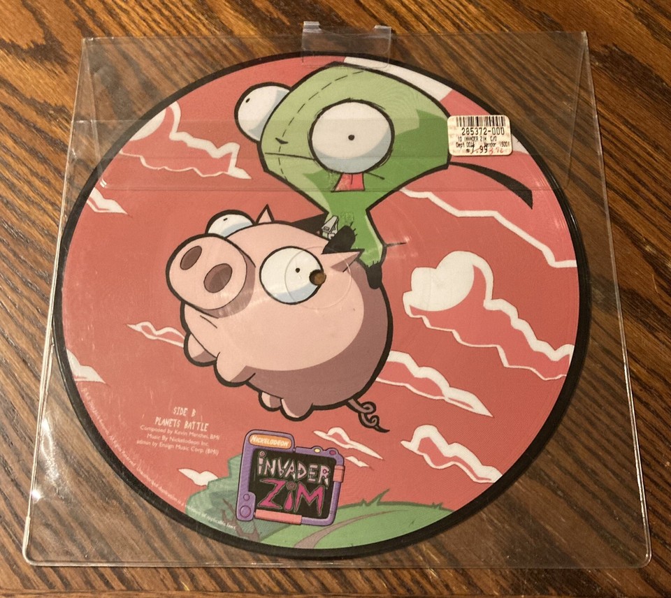 Invader Zim Record 10" Vinyl Picture Disc | eBay