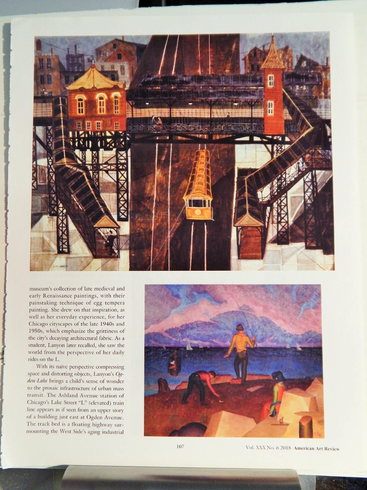 ELLEN LANYON / MARCOS RAYA ART PIECES VTG ORIG 2018-2 ADVERTISEMENT, | eBay