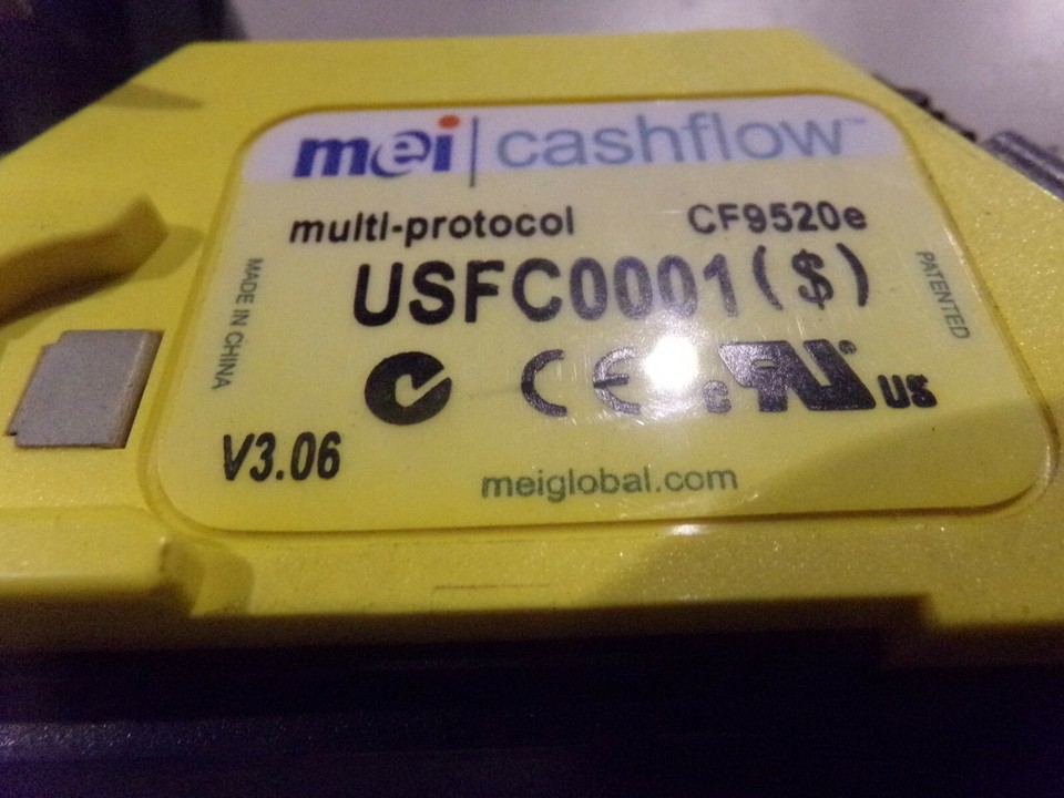 MEI Cashflow CF95206 Protocol Coin Change Acceptor USFC001 *FREE ...
