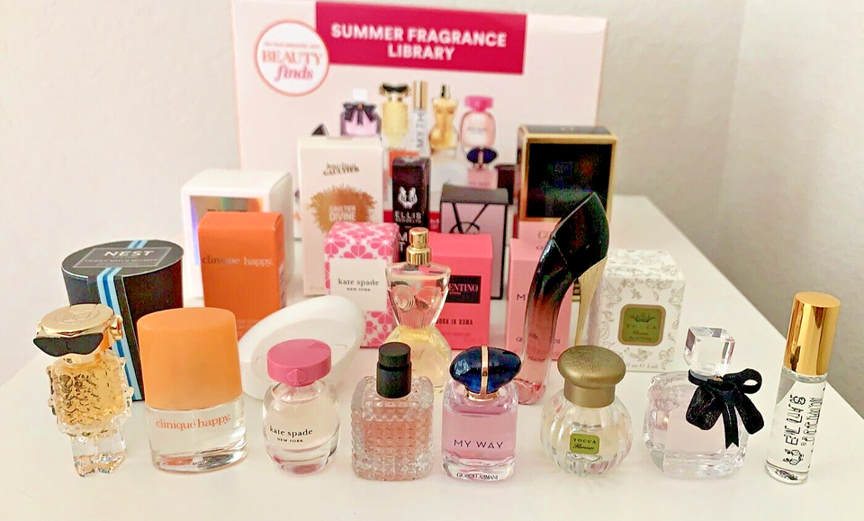 12 Pc ULTA Beauty Finds Summer Fragrance Library Mini Perfume Set, New ...