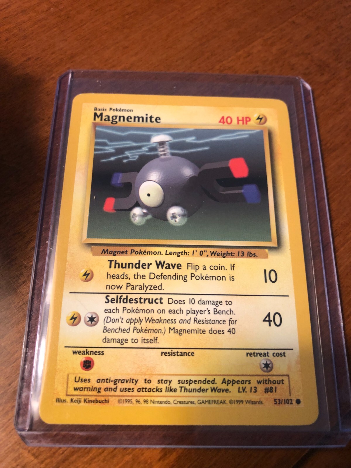 Pokémon TCG Magnemite Base Set 53/102 Regular Unlimited Common | eBay