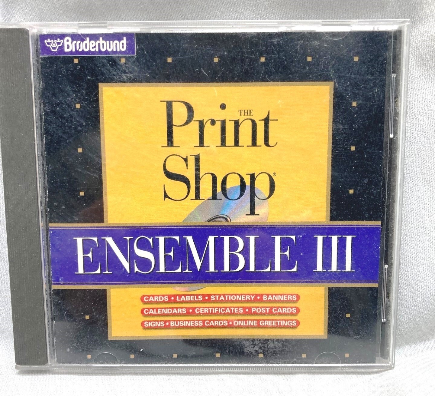 The Print Shop Ensemble III - Broderbund | eBay