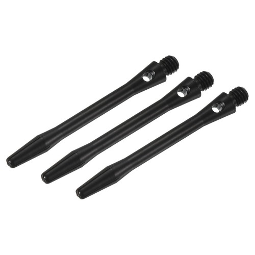 45mm Dart Shafts, Medium 2BA Thread Aluminum Dart Stems - 3 Pack (Black ...