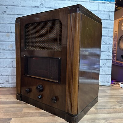 Vintage G Marconi Valve Radio Special Model Telegraph | eBay UK