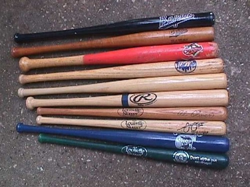 10 MINI SOUVENIR WOOD BASEBALL BATS | eBay