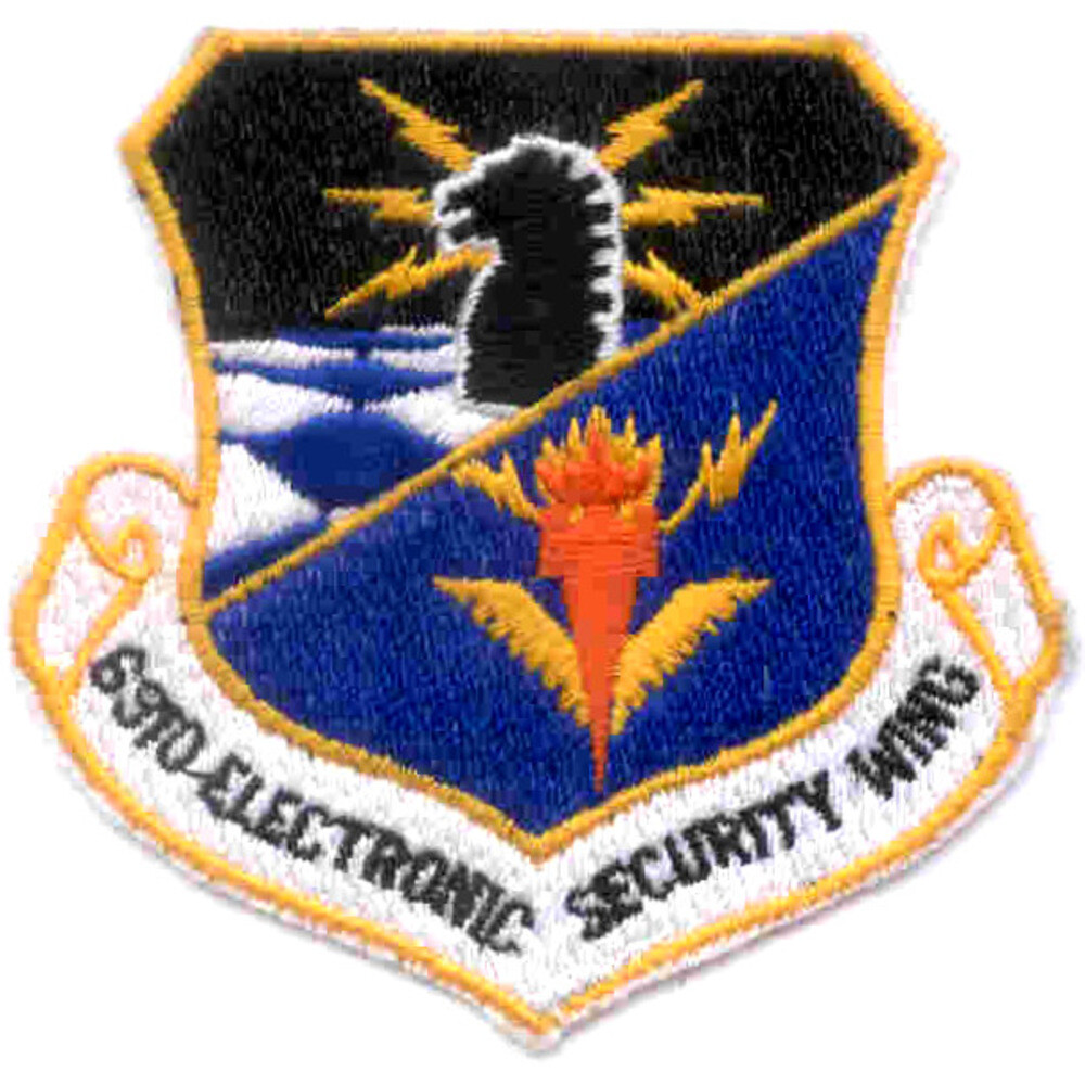 6910th Electronic Security Wing ESW Patch | eBay