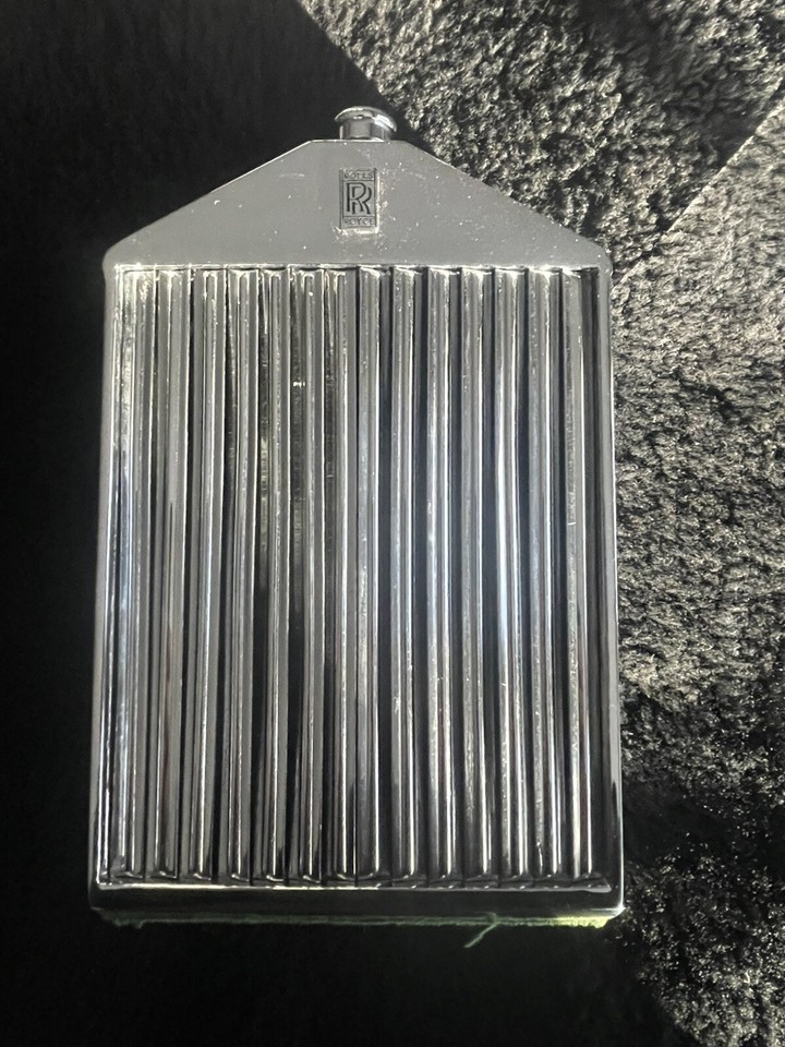 Rolls-Royce Vintage Ruddspeed LTD Chrome Radiator Grill Flask Decanter ...