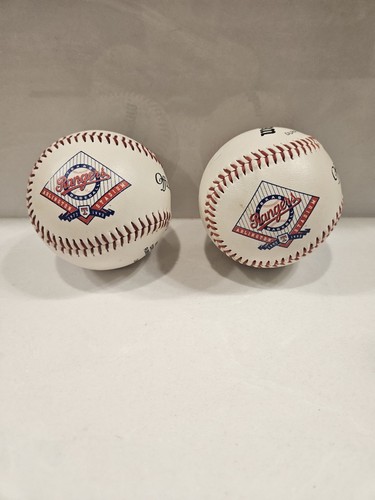 Texas Rangers Stadium Baseball Balls Set Of Two | eBay