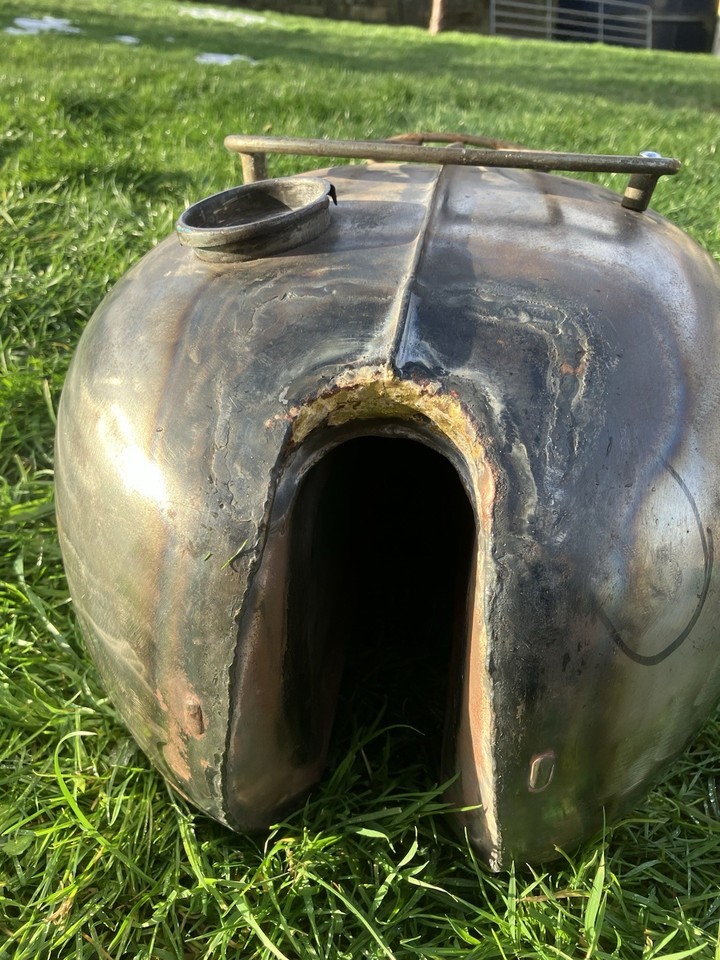 Triumph Petrol Tank Possibly Pre-Unit, T100, Duplex, Rare | eBay UK